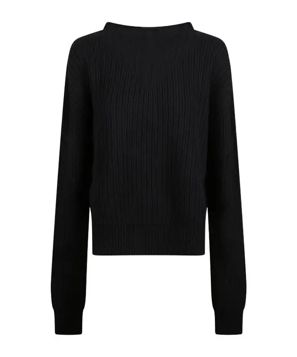 Rick Owens Long Sleeve Ribbed Knit Jumper