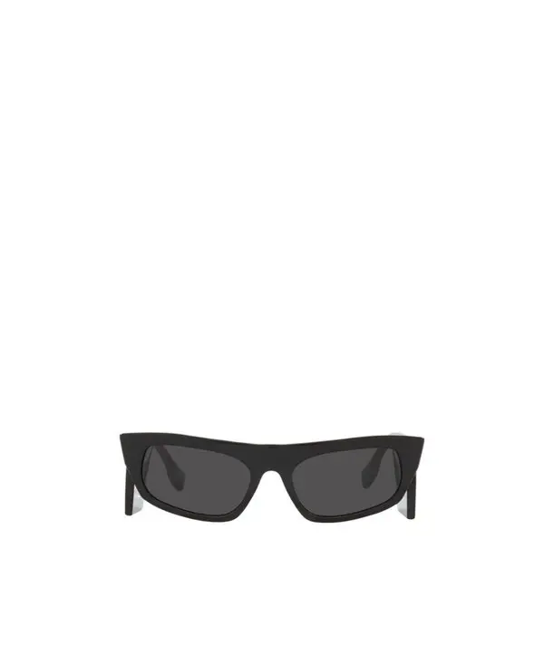 Burberry Rectangular Frame Sunglasses - Black