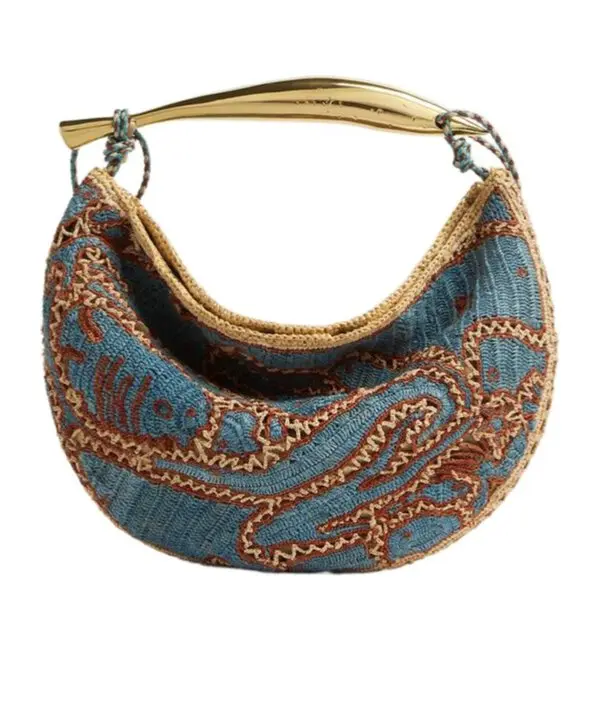 Bottega Veneta Sardine Woven Top Handle Bag