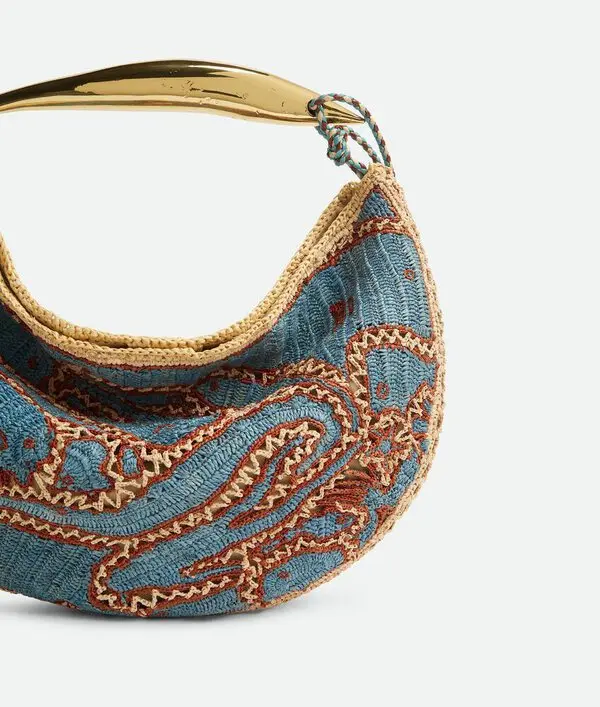 Bottega Veneta Sardine Woven Top Handle Bag