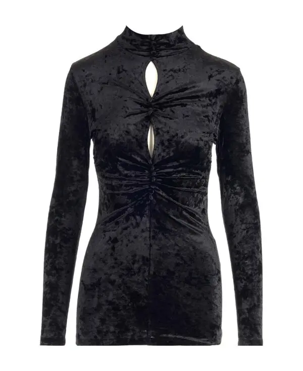 Isabel Marant Étoile Cut-out Velvet Top