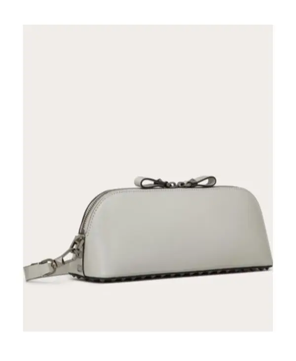 Valentino Garavani Rockstud Zipped Clutch Bag