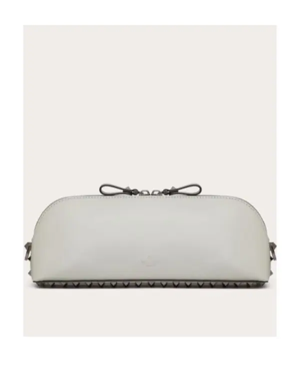 Valentino Garavani Rockstud Zipped Clutch Bag