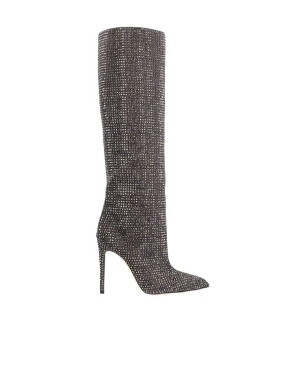 Paris Texas Embellished Stiletto Pointed Boots
