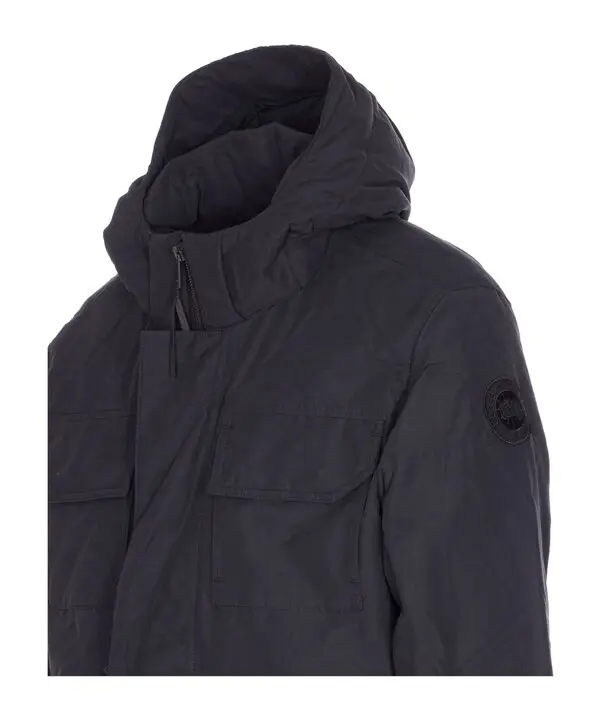 Canada Goose Maitland Logo Patch Down Jacket - Black
