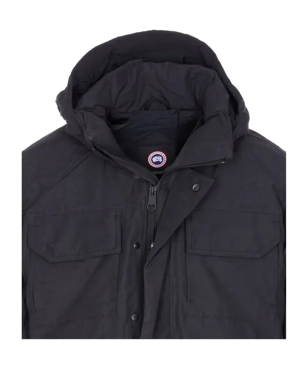 Canada Goose Maitland Logo Patch Down Jacket - Black