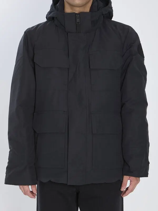 Canada Goose Maitland Logo Patch Down Jacket - Black