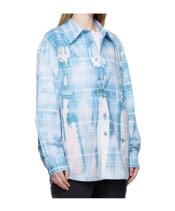 Andersson Bell Trompe L'oeil Printed Check Shirt
