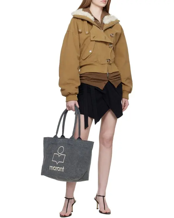 Isabel Marant Étoile Yenka Shopper Bag - Gray