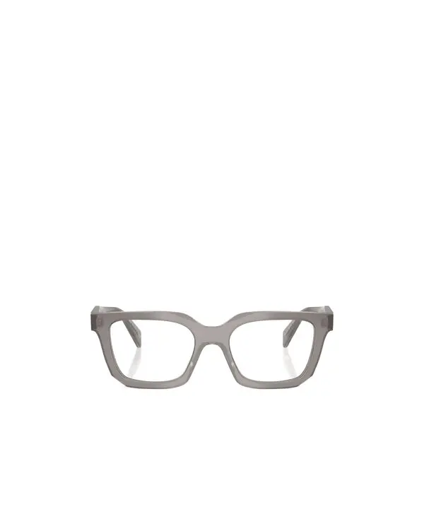 Prada Square Frame Eyeglasses - Gray