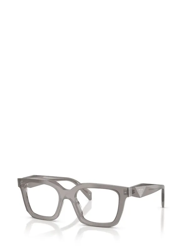 Prada Square Frame Eyeglasses - Gray
