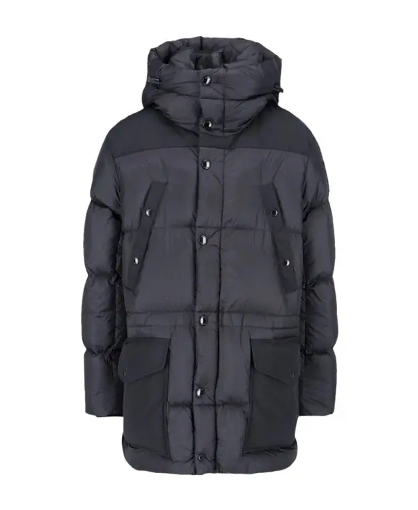Burberry High-neck Hooded Down Coat