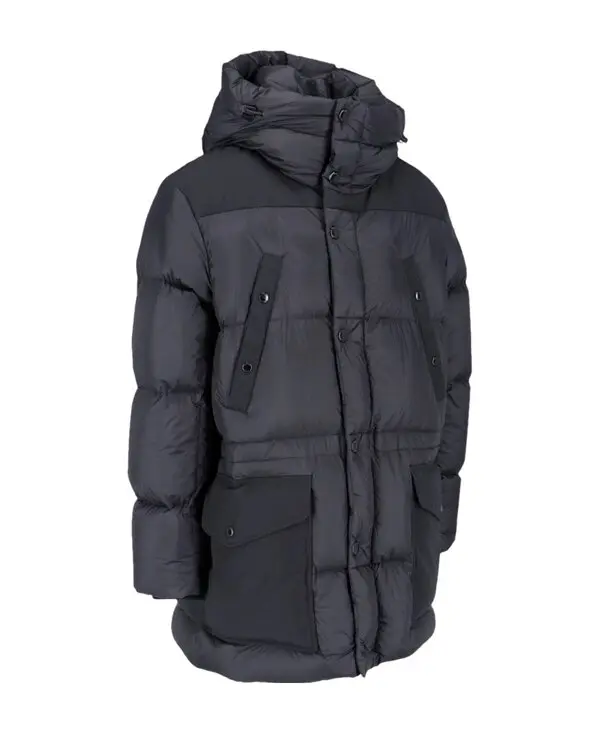 Burberry High-neck Hooded Down Coat