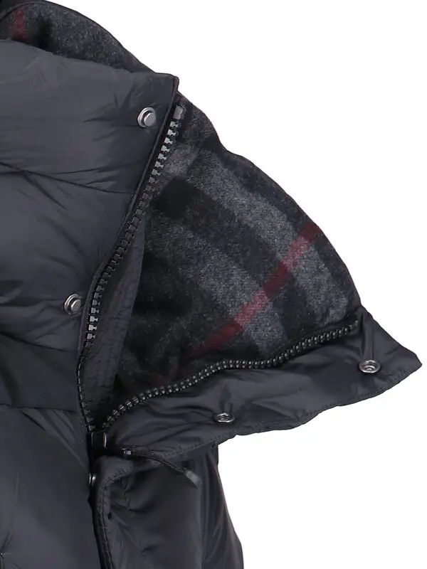 Burberry High-neck Hooded Down Coat