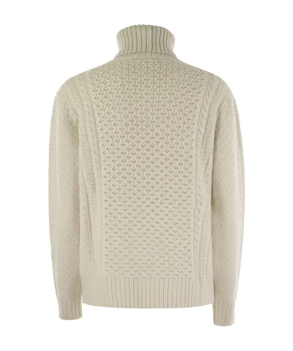 Fabiana Filippi High Neck Long Sleeve Knitted Jumper