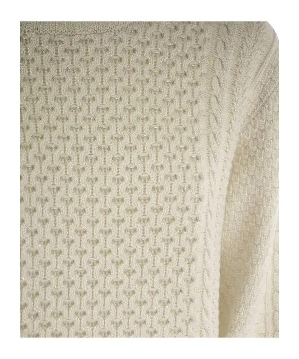 Fabiana Filippi High Neck Long Sleeve Knitted Jumper