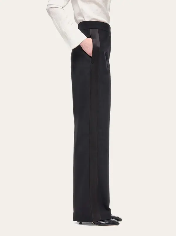FERRAGAMO High Waisted Tailored Trousers