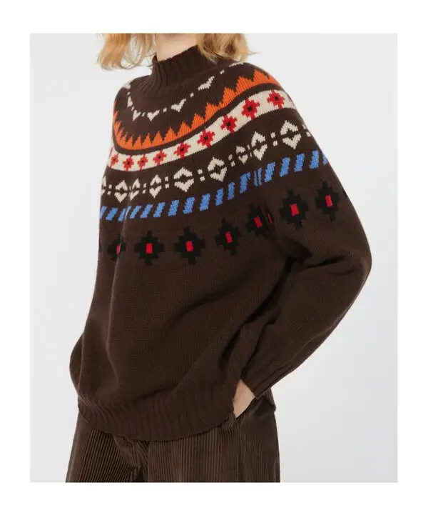 Max Mara Wool Jacquard Jumper