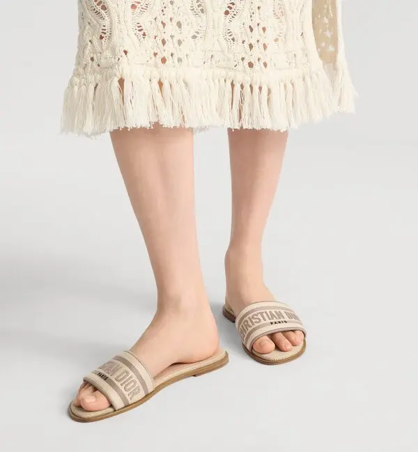 Dior Riviera Dway Slide Sandals