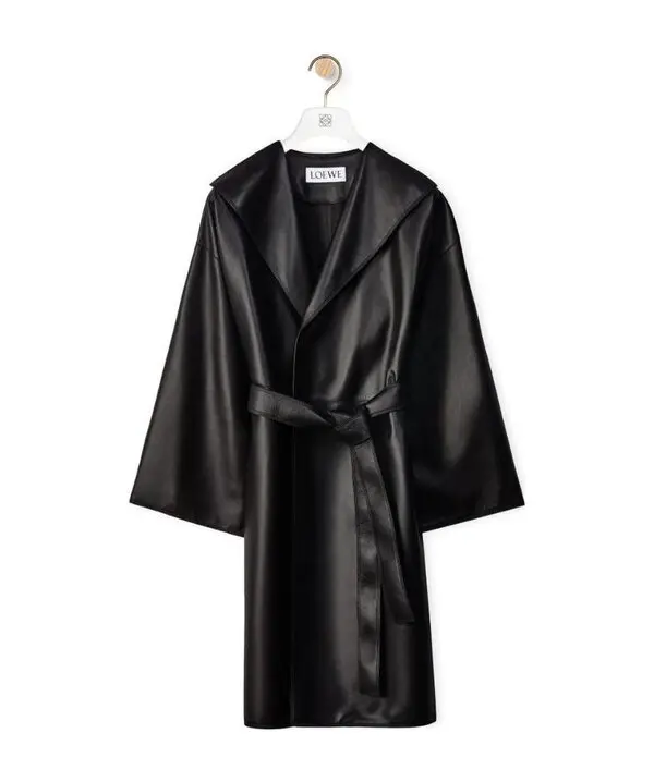 Loewe Girdle Coat - Black