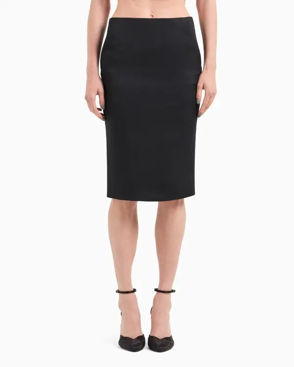 Giorgio Armani High-waisted Fitted Skirt