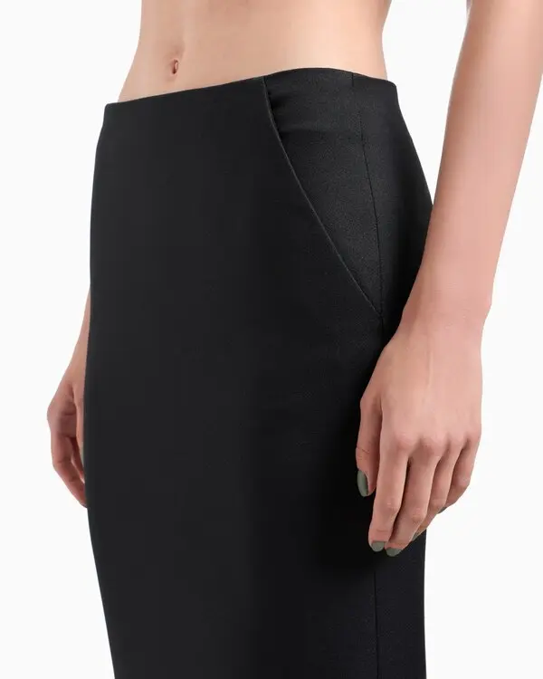 Giorgio Armani High-waisted Fitted Skirt
