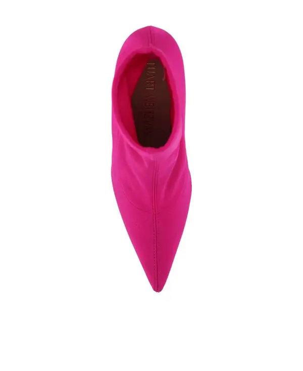STUART WEITZMAN Stretch Sock Boots - Pink