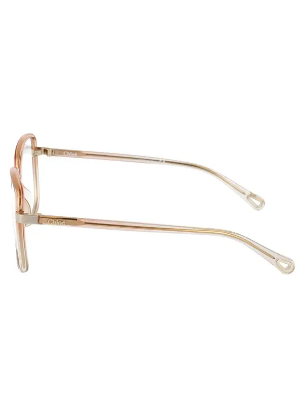 Chloé Eyewear Square Frame Glasses - White