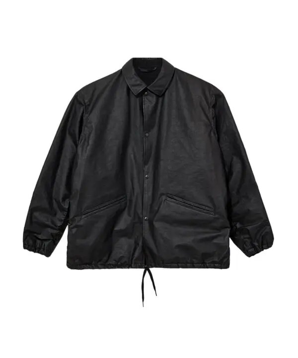 COMOLI Long Sleeve Leather Jacket