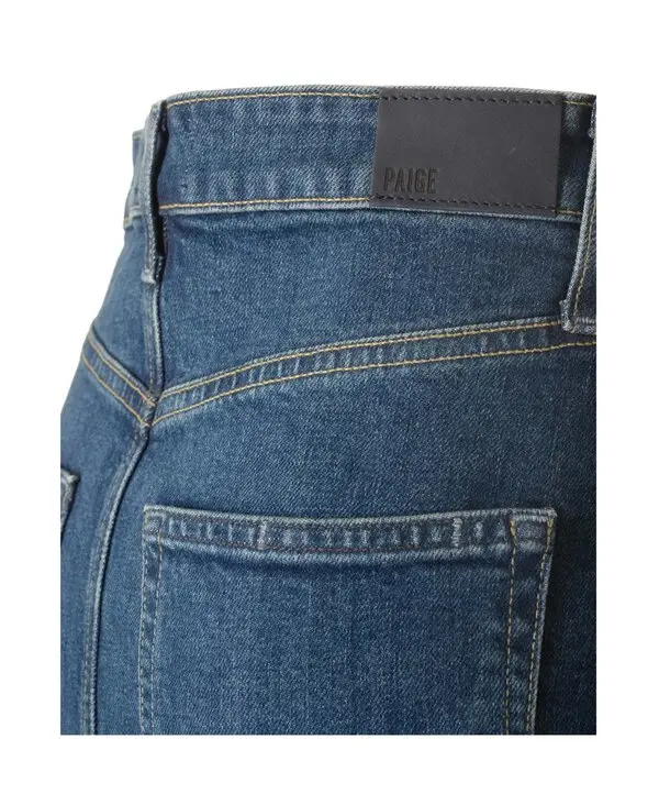 Paige Maxi Denim Skirt With Front Slit