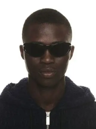 Off-White Napoli Oval Frame Sunglasses