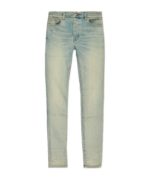 Amiri Stack Skinny Jeans - Gray