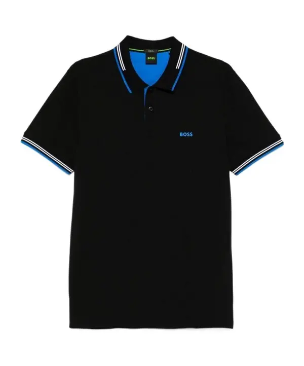 Hugo Boss Logo Printed Short-sleeved Polo Shirt