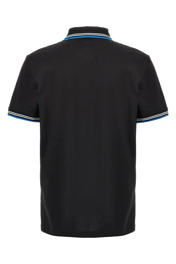 Hugo Boss Logo Printed Short-sleeved Polo Shirt