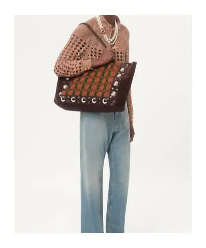 Valentino Garavani Nellcôte Large Jacquard Tote Bag