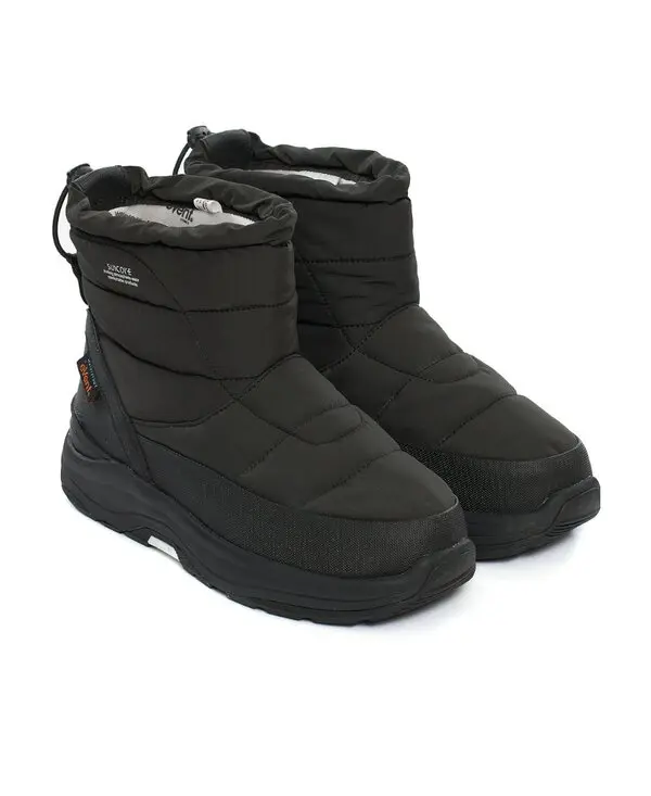 Suicoke Padded Round Toe Snow Boots - Black