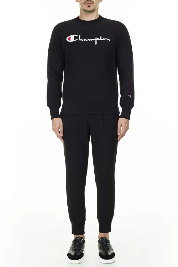 Champion Printed Pullover With Rib Trim