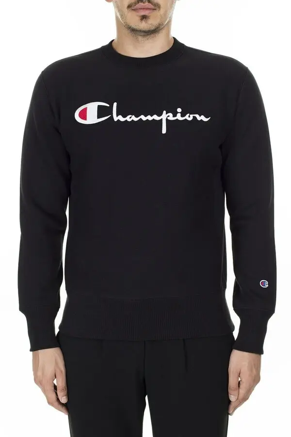 Champion Printed Pullover With Rib Trim