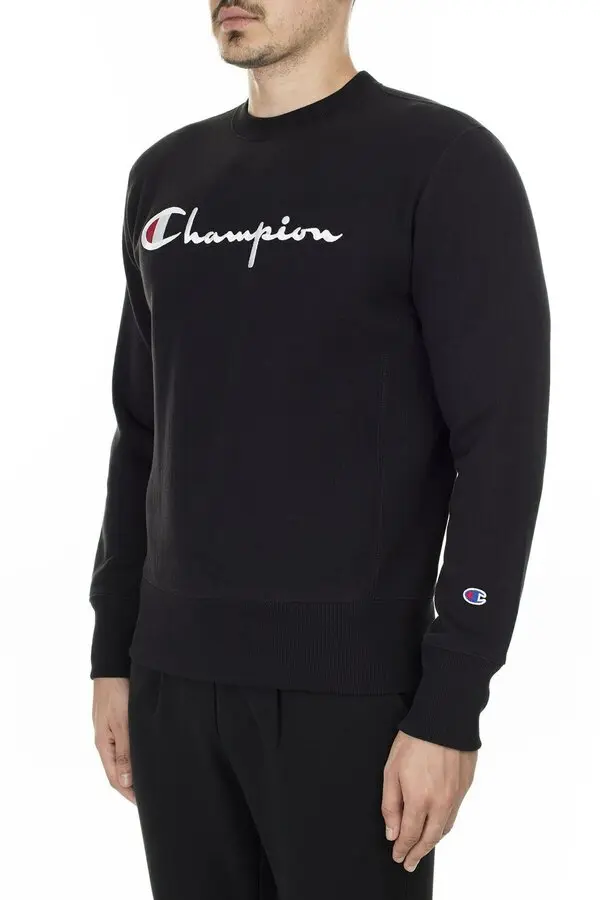 Champion Printed Pullover With Rib Trim