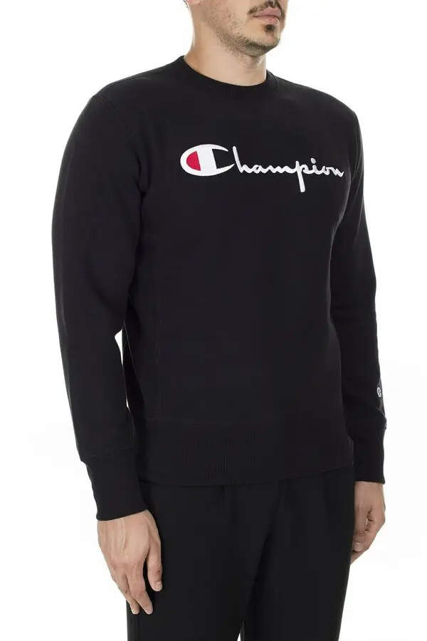 Champion Printed Pullover With Rib Trim