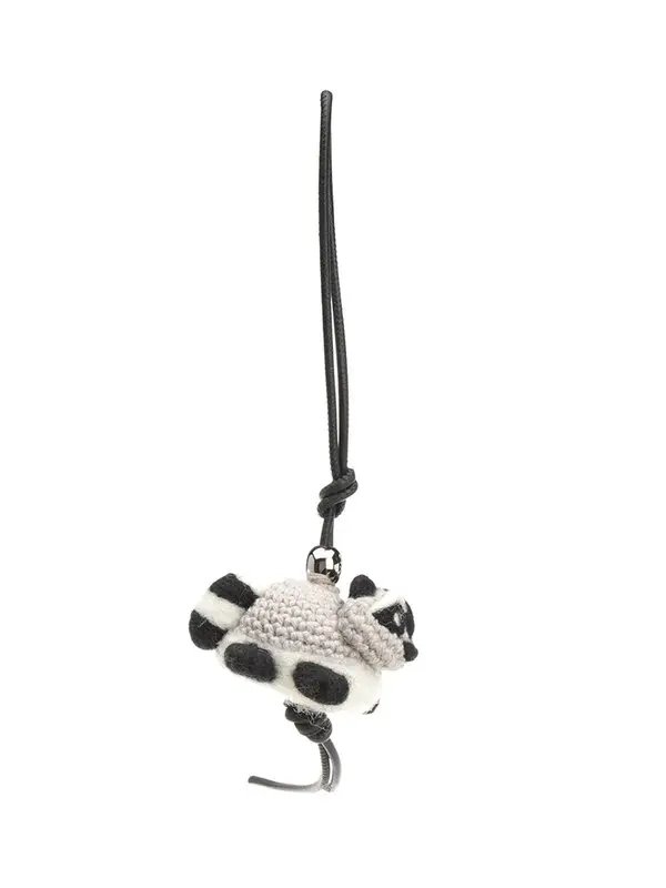 Loewe Raccoon Felt Charm