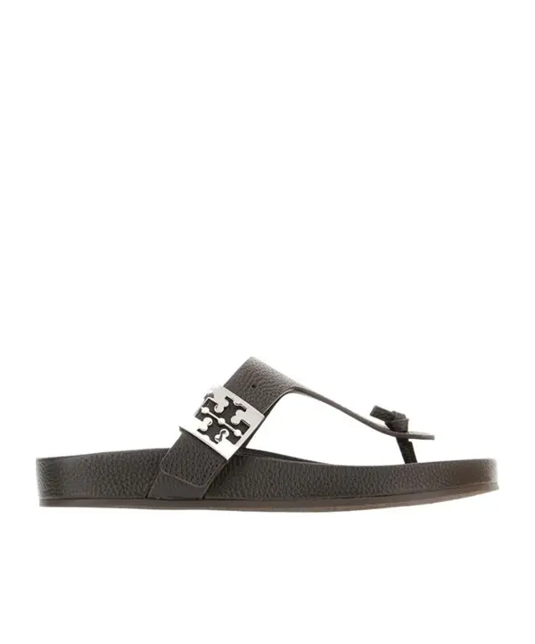 Tory Burch Round Toe Flip Flops