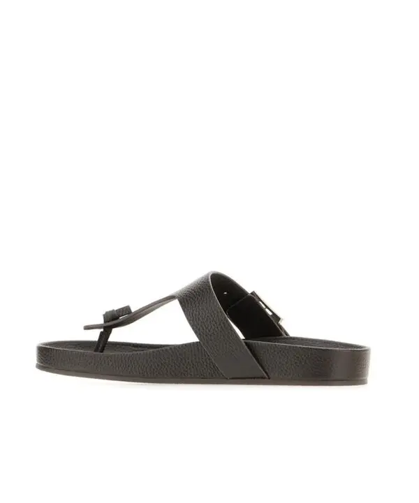 Tory Burch Round Toe Flip Flops