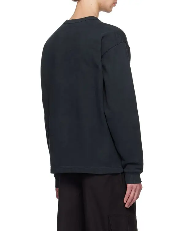 Acne Studios Logo Print Long Sleeve Sweatshirt