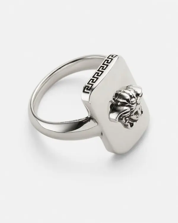 Versace Medusa Head Square Ring