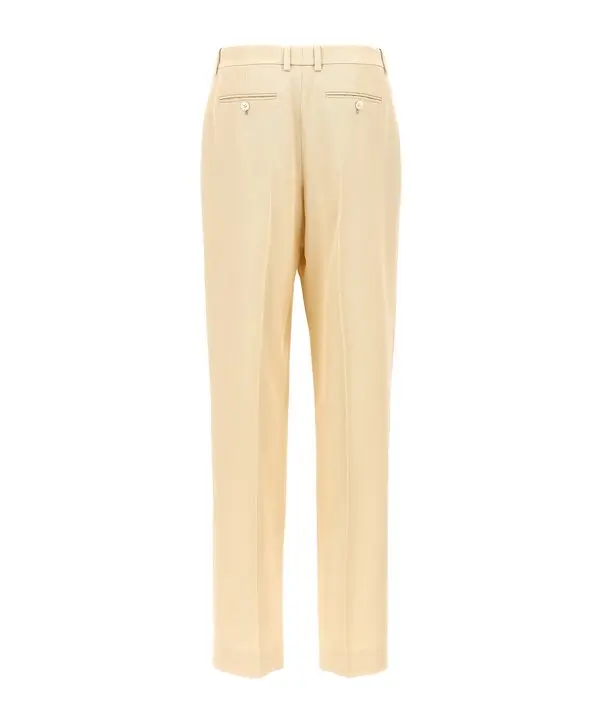 TOM FORD Tailored Pleat Trousers - Nude