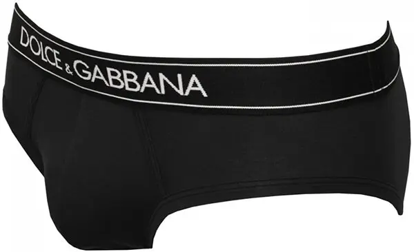Dolce & Gabbana Logo Detail Panties - Black
