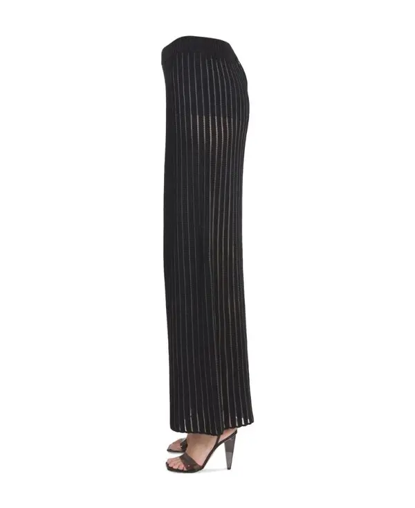 Fabiana Filippi Ribbed Stripe Straight-leg Trousers