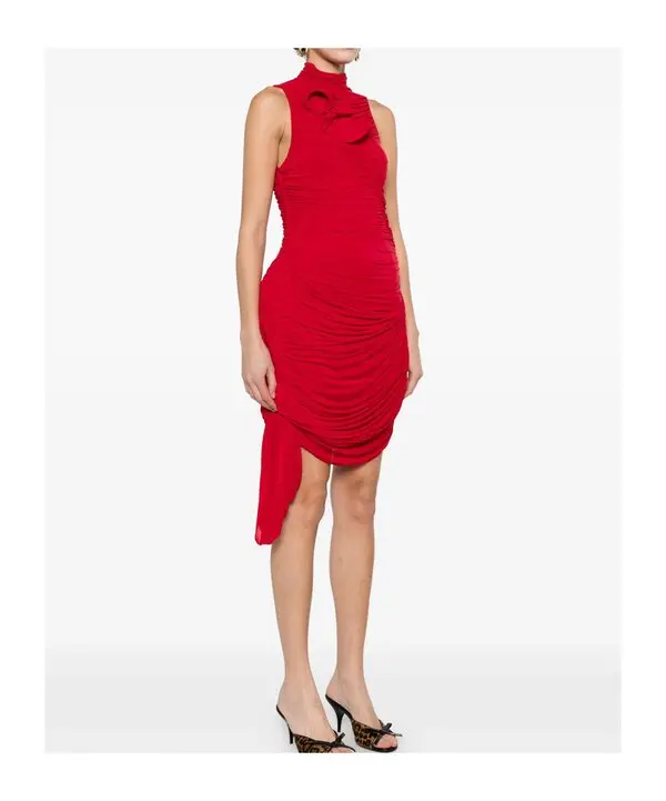 Magda Butrym Sleeveless Ruched Dress