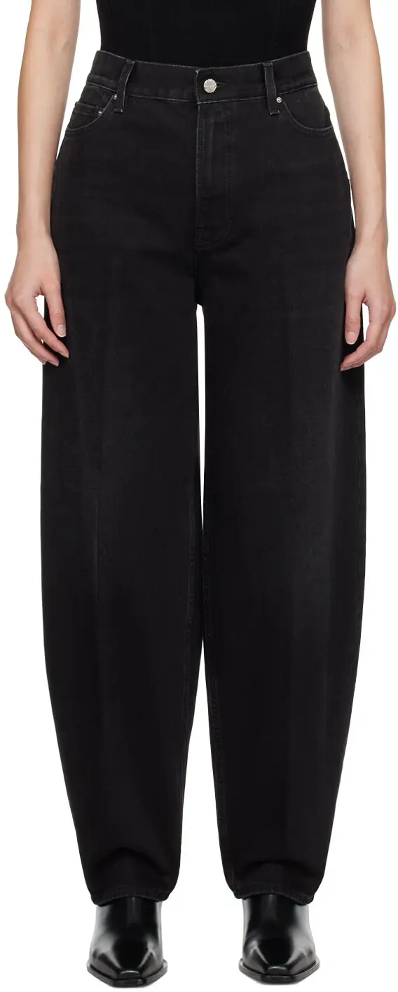 TOTEME Faded Effect Tapered-leg Jeans